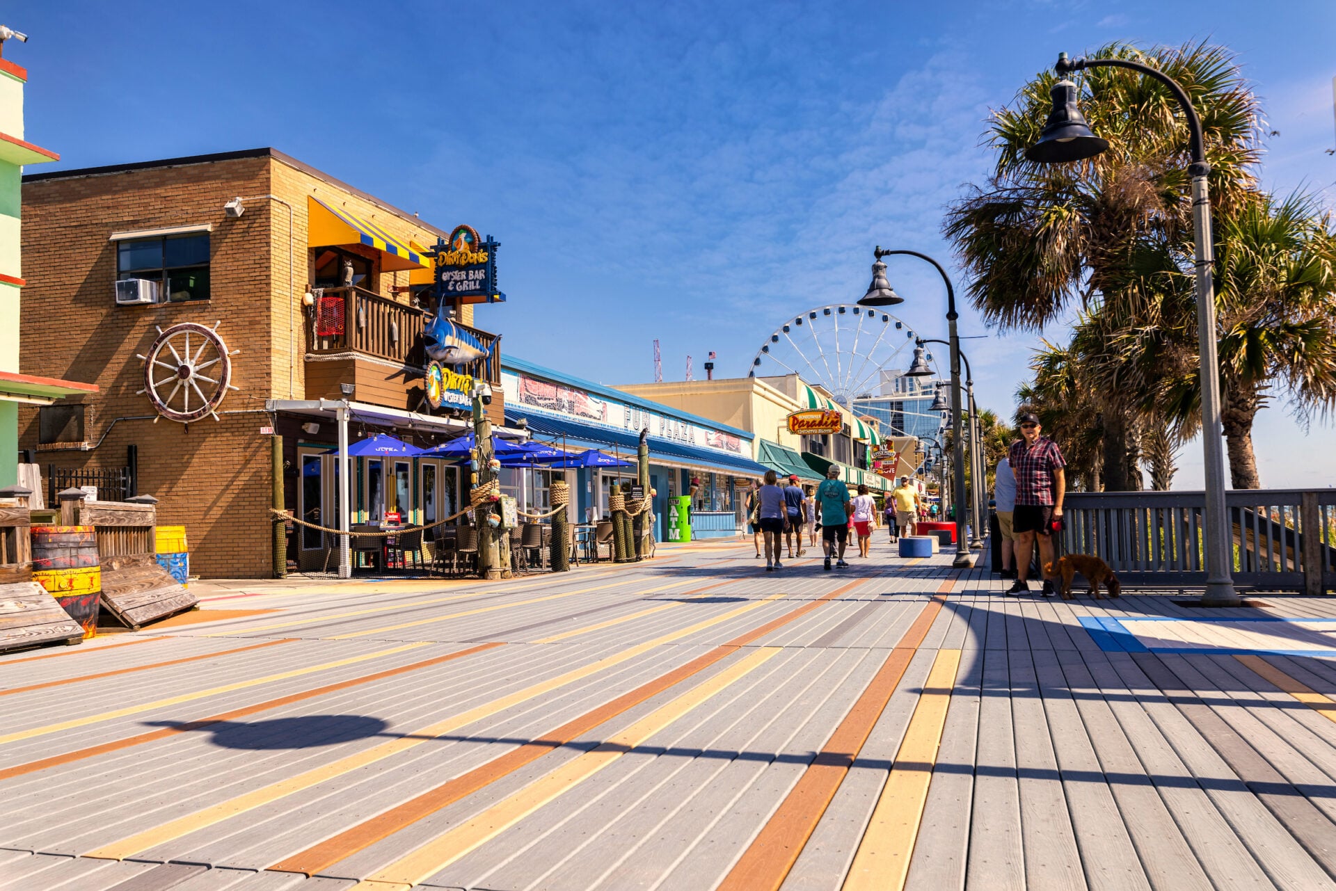 Boardwalk At Myrtle Beach Myrtle Beach Boardwalk And Promenade | 1+